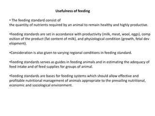 Feeding standard | PPTX