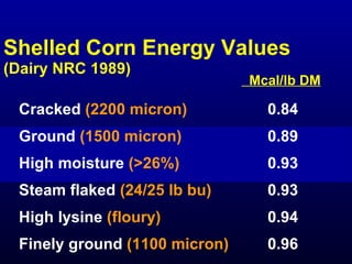 Feeding Strategies With $5, $6, or $7 Corn- Mike Hutjens | PPT