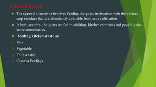 Feeding system for livestock and poultry | PPTX