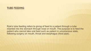 Feeding the patient-1.pptx