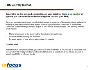 Fee Disclosure Statement Delivery Methods | PPTX