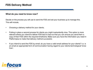 Fee Disclosure Statement Delivery Methods | PPTX