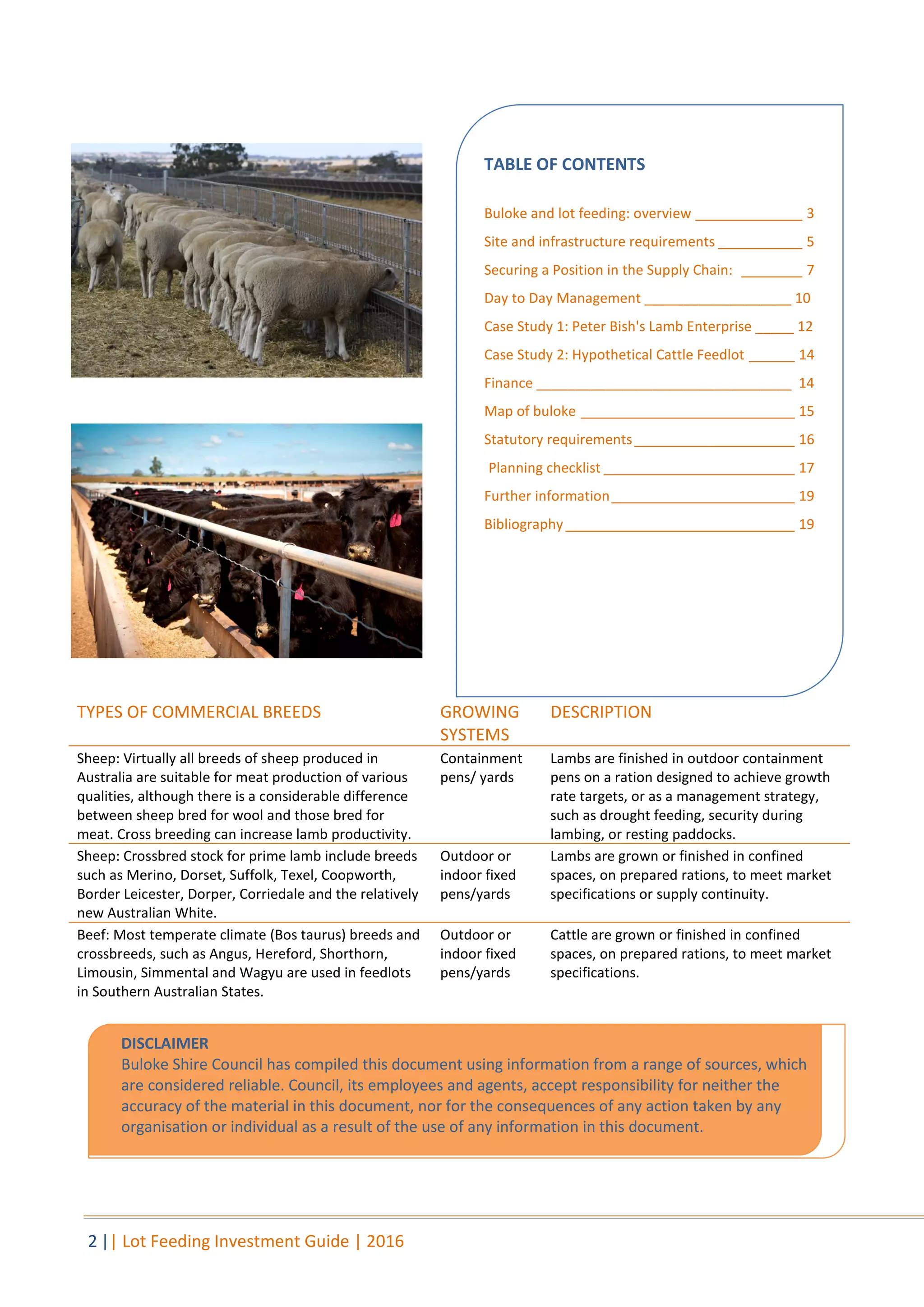 Feed lot investment guide | PDF