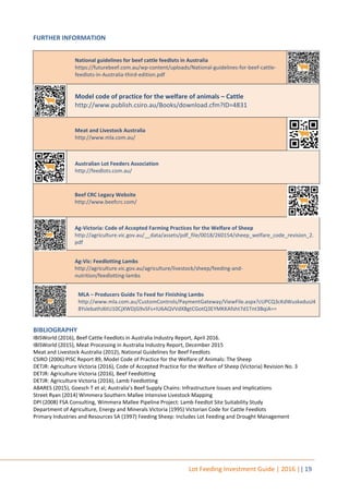 Feed lot investment guide | PDF