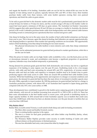 Feed lot investment guide | PDF