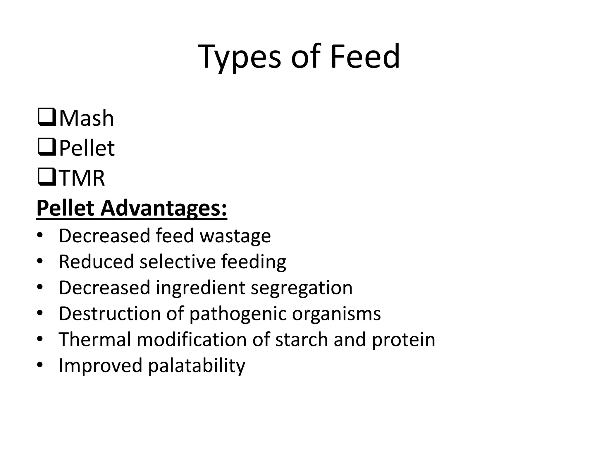 Feed manufacturing technology | PPTX