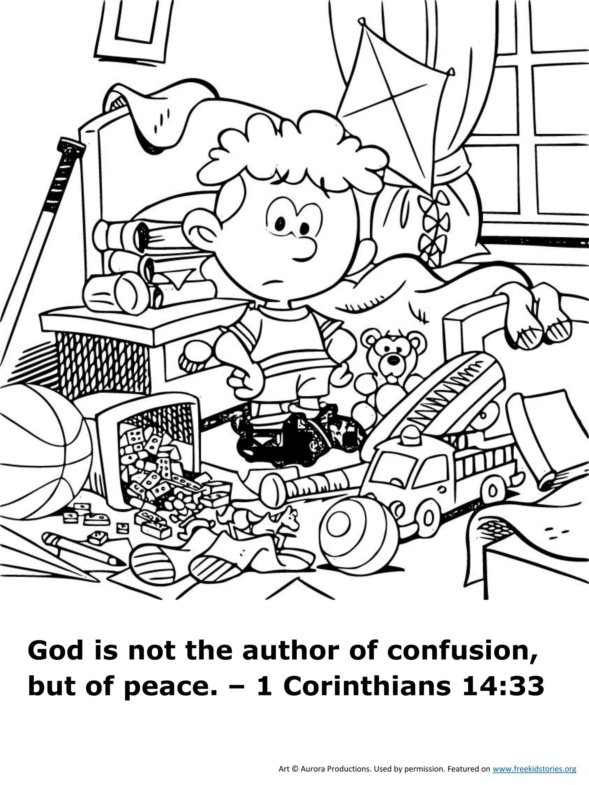 1 Corinthians 12 Coloring Pages