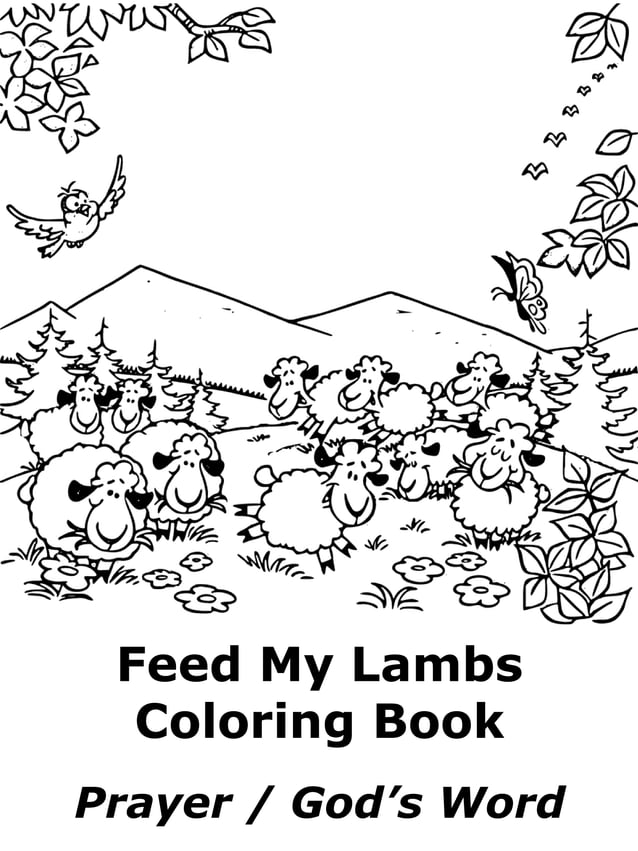 Feed My Lambs Coloring Book - Prayer and God's Word.pdf