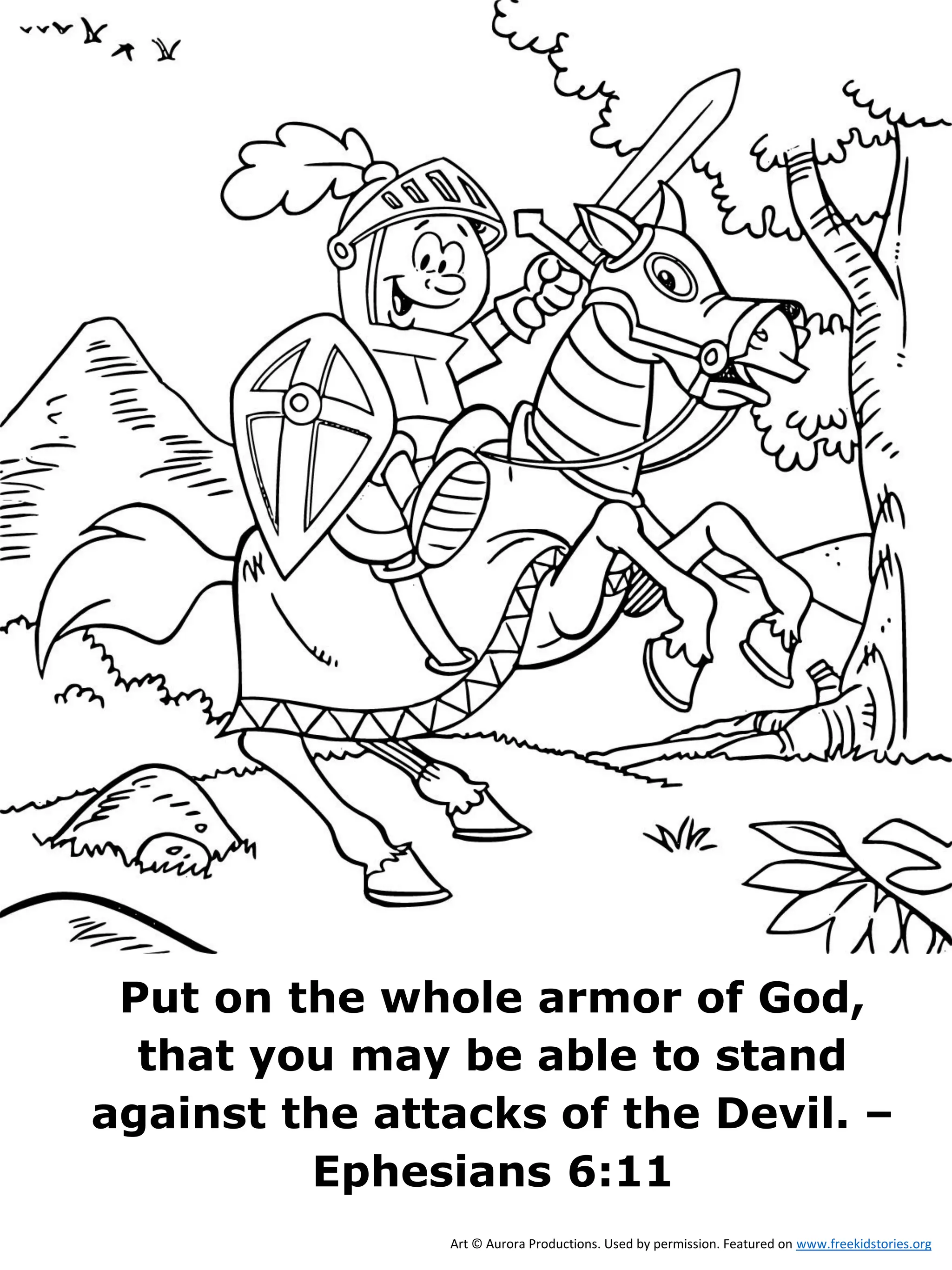 Resist The Devil Coloring Pages