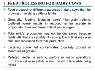 Feed processing methods | PDF