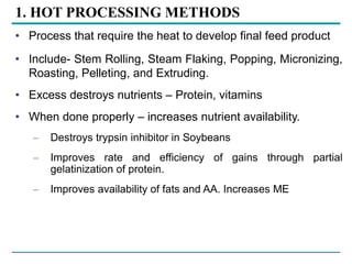 Feed processing methods | PDF