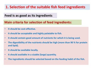 Feed Production & Feeding strategy for farmers | PPTX | Agriculture ...