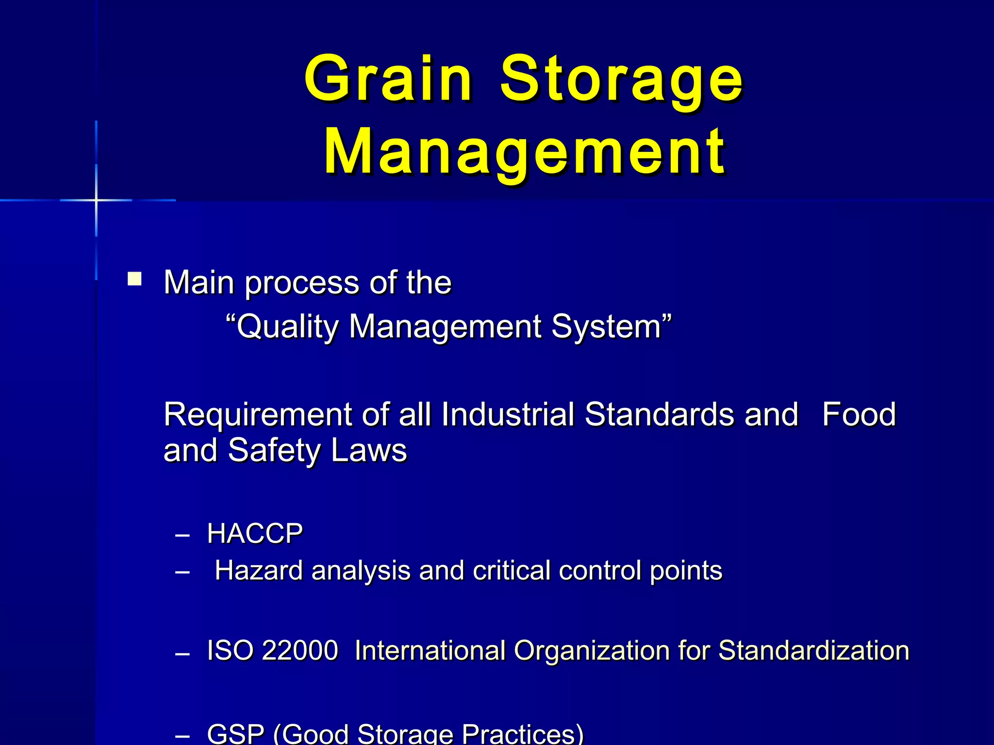 Feed raw material handling and storage | PPT
