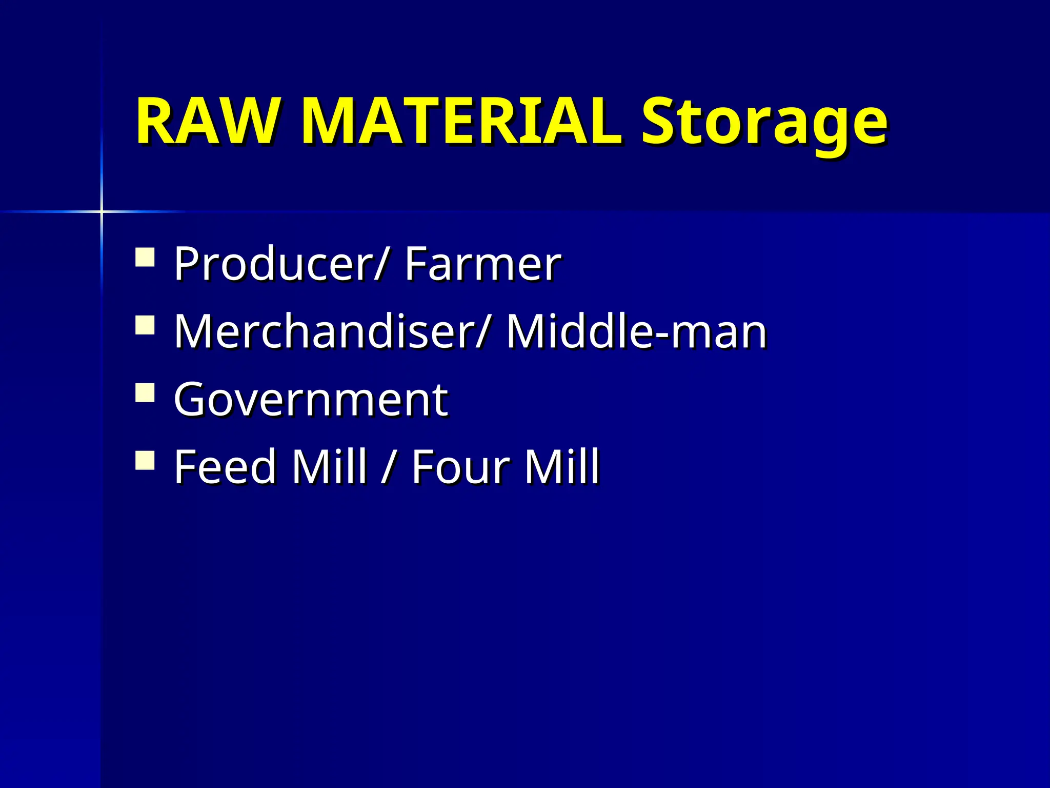 Feed Raw Material Handling and Storage SILO.ppt