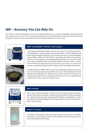 Feed & Forage Analysis Solutions | PDF