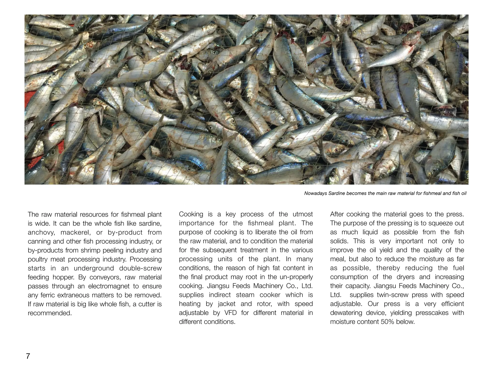 Complete set of fish meal plant machine & solutions | PPT | Free Download