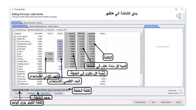 شرح برنامج Feedsoft professional 3 | PDF