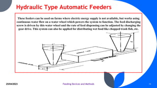 Fish Feeding device and methods , Feed technology.pptx