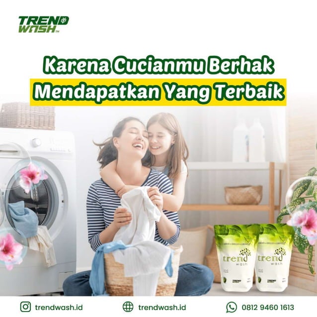 TREND WASH Detergen Murah Terbaik Untuk Boarding School | PDF