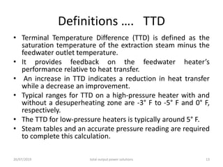 Feed water and condensate heaters | PDF