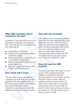 Fee for Intervention | PDF