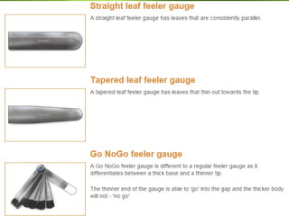Feeler gauge ppt | PPT