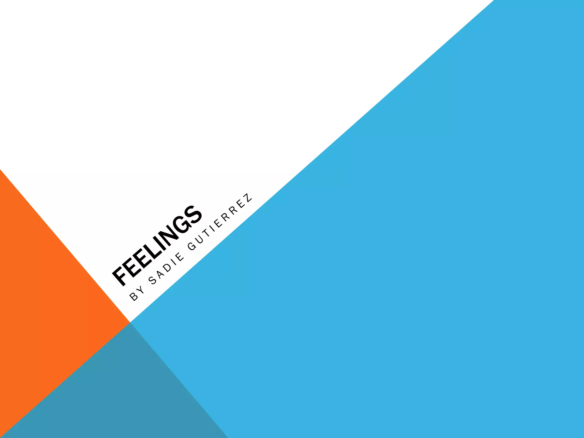Feelings | PPTX