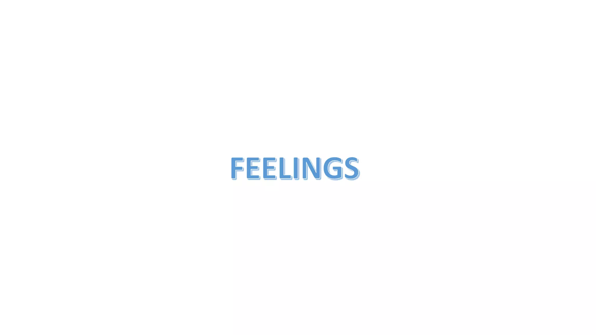 Feelings Activities | PPTX