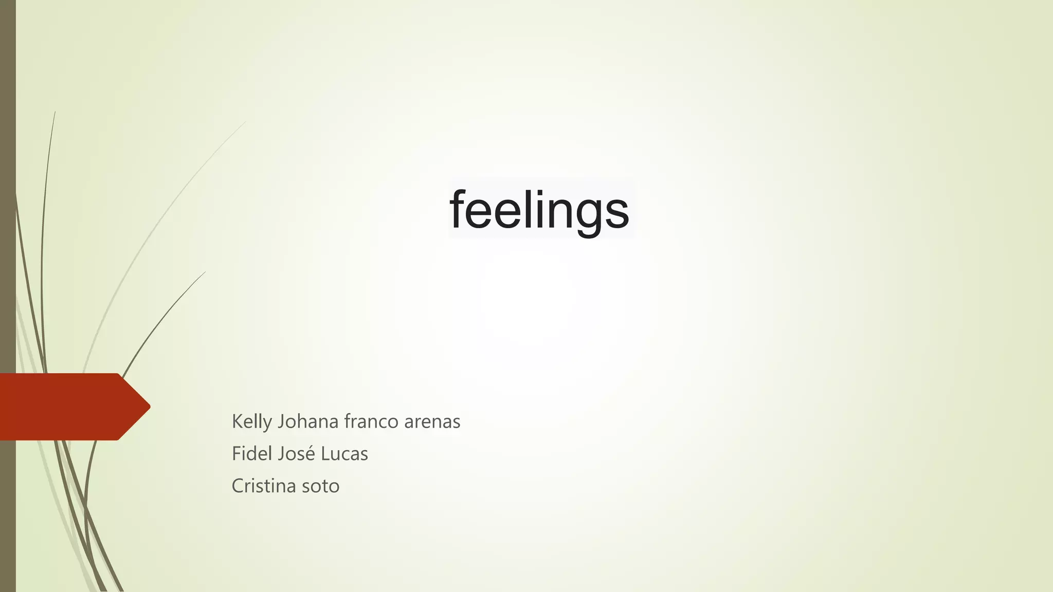Feelings | PPTX