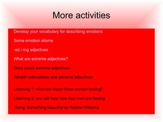 Feelings and emotions | PPT