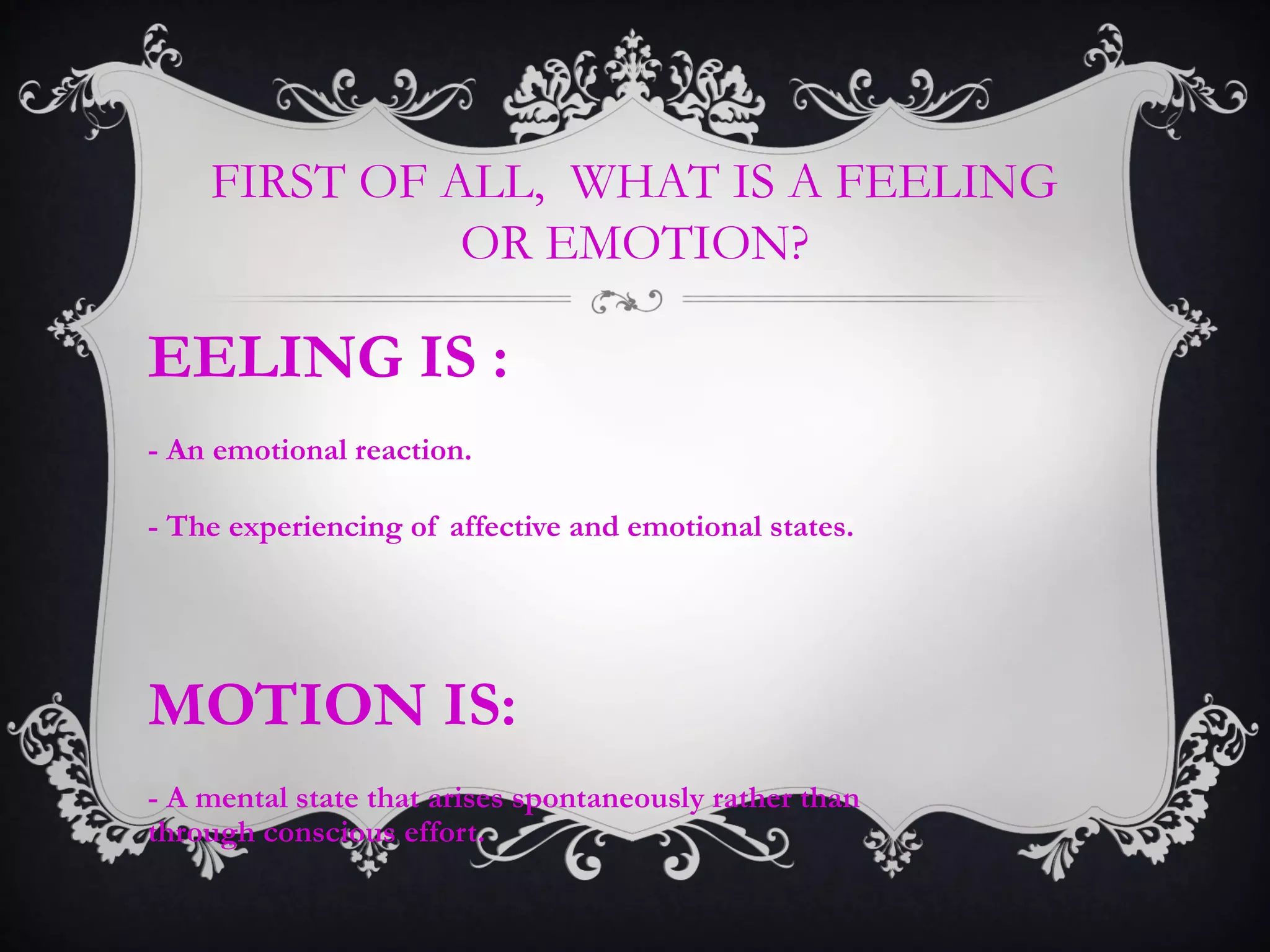 Feelingsand emotions | PPT