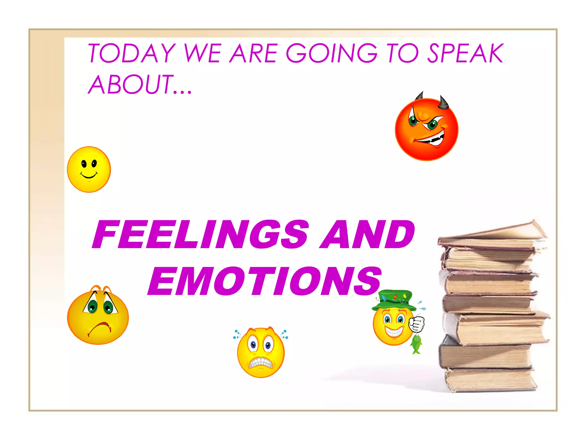 Feelings and emotions | PPT