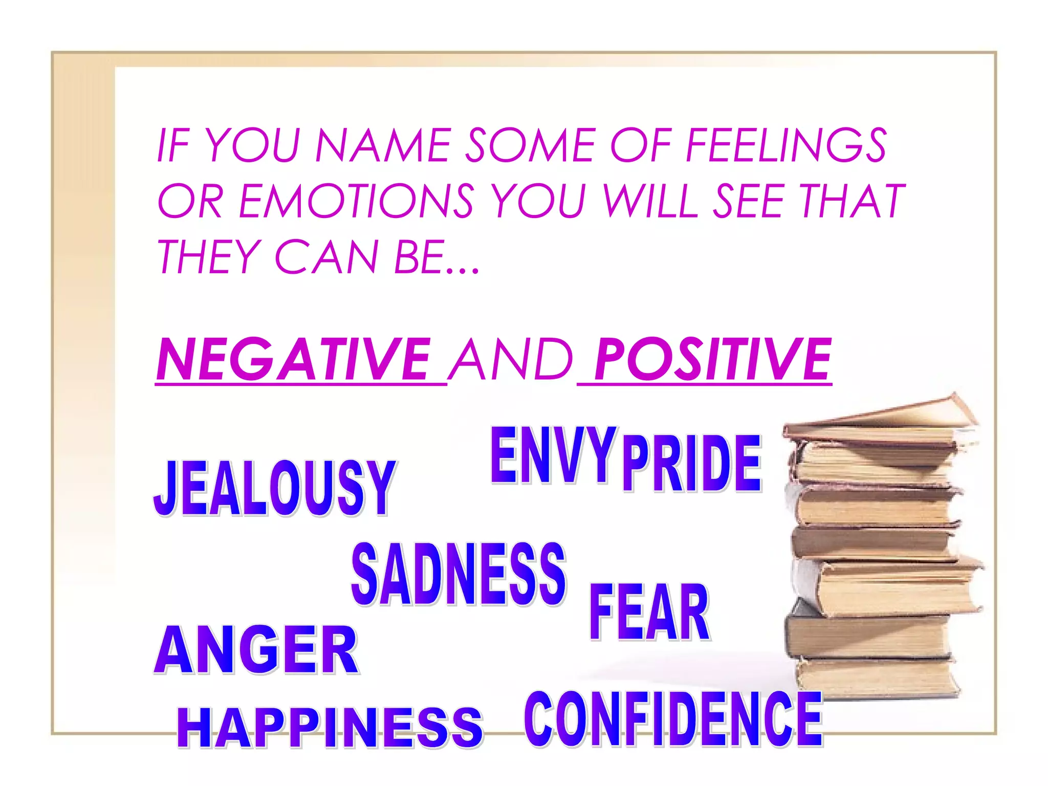 Feelings and emotions | PPT