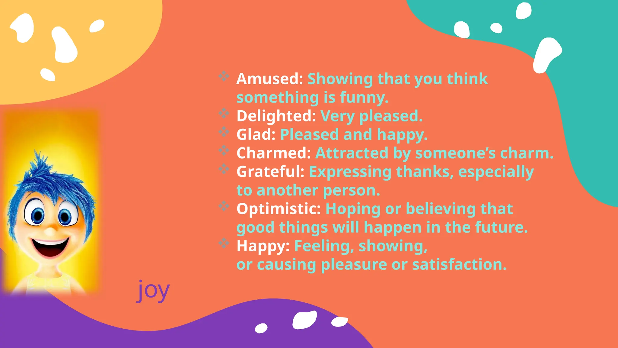 Feelings and emotions vocabulary in english | PPT