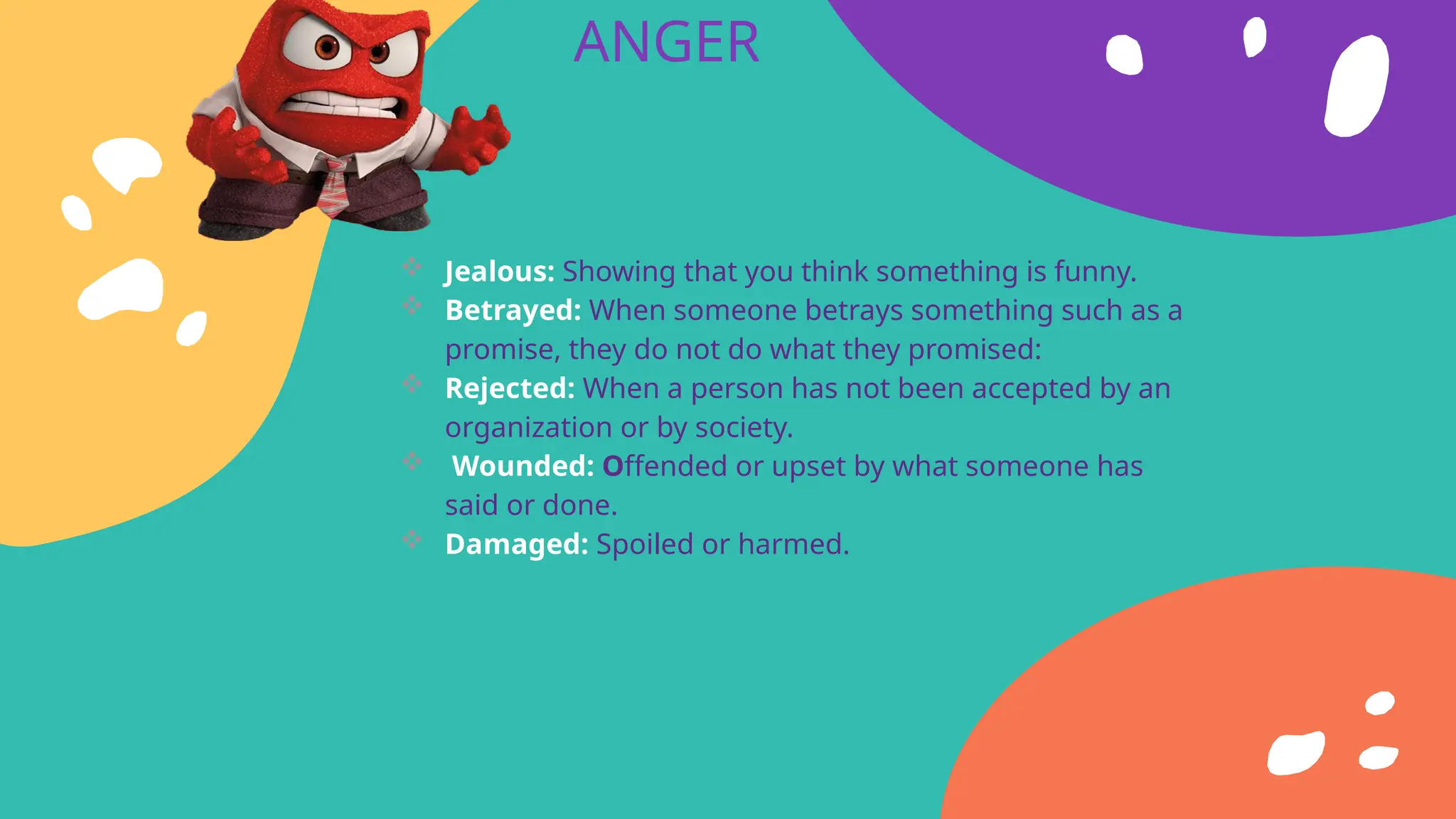 Feelings and emotions vocabulary in english | PPTX