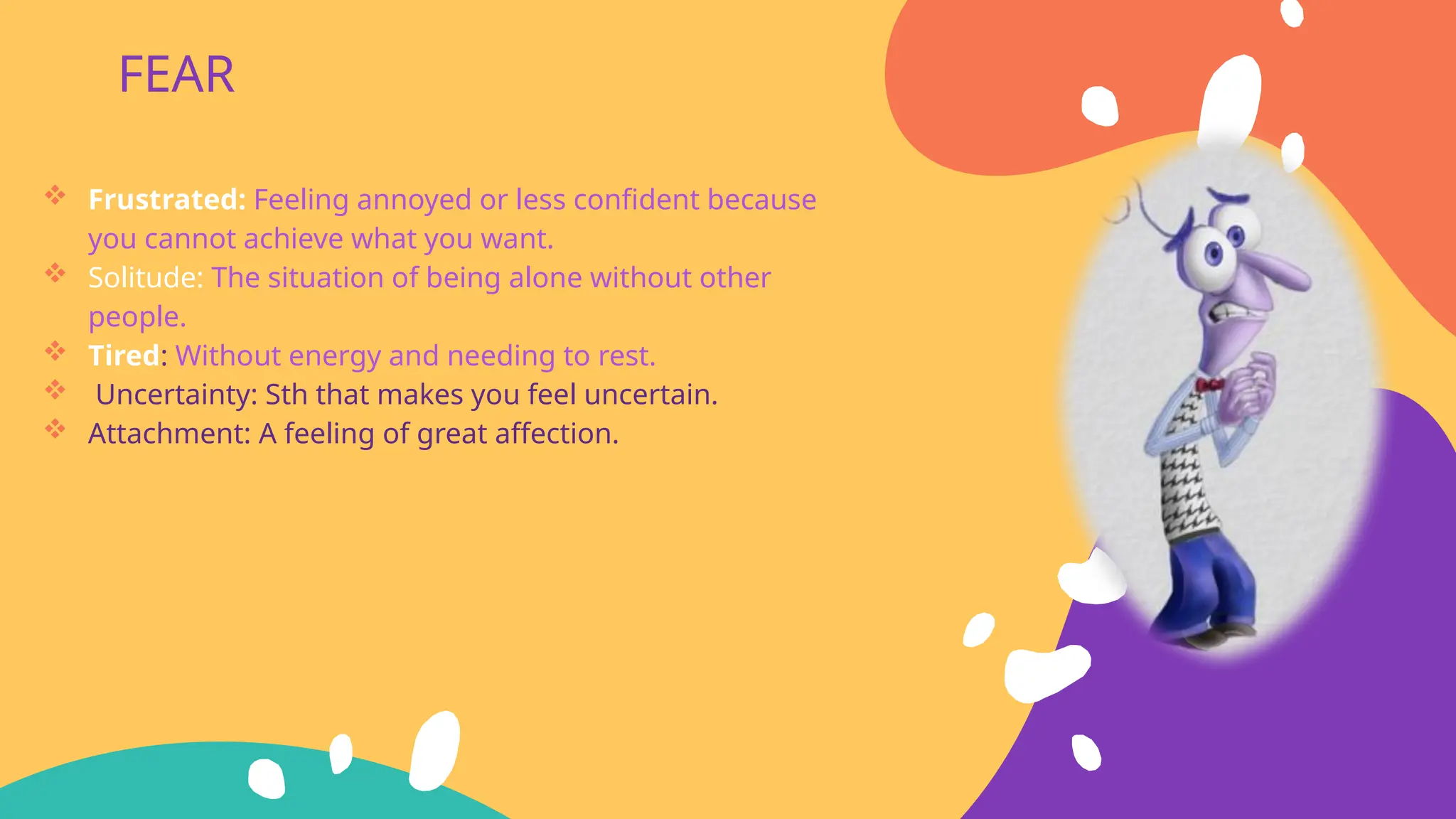 Feelings and emotions vocabulary in english | PPTX