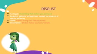 Feelings and emotions vocabulary in english | PPTX