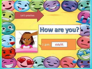 FEELINGS and EMOTIONS FOR PRIMARY AND KINDERLEVEL | PPT