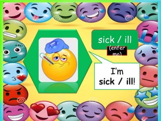 FEELINGS and EMOTIONS FOR PRIMARY AND KINDERLEVEL | PPT