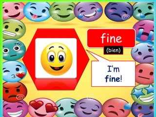 FEELINGS and EMOTIONS FOR PRIMARY AND KINDERLEVEL | PPT