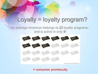 Feelings are material - A case for loyalty programs | PPT