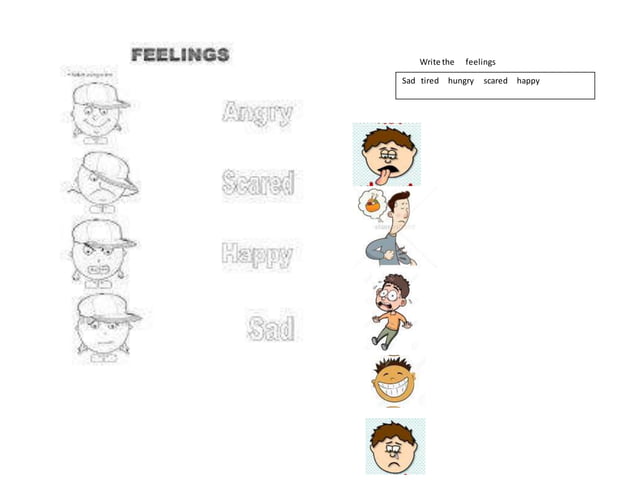 Feelings exercise | PPT