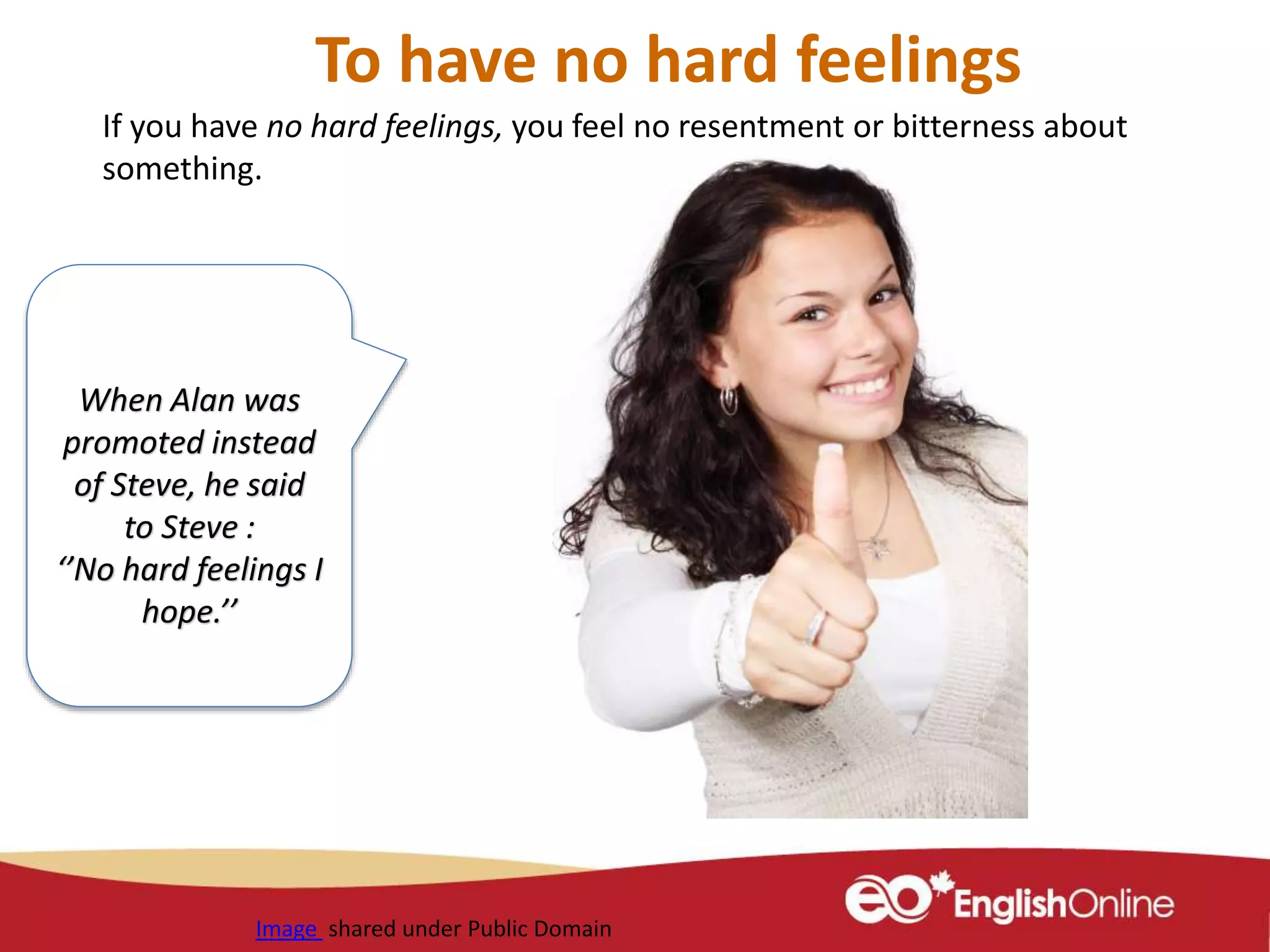 Feelings idioms | PPT
