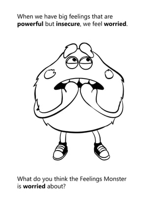 FEELINGS MONSTER COLORING BOOK.pptxbggnbn | PDF