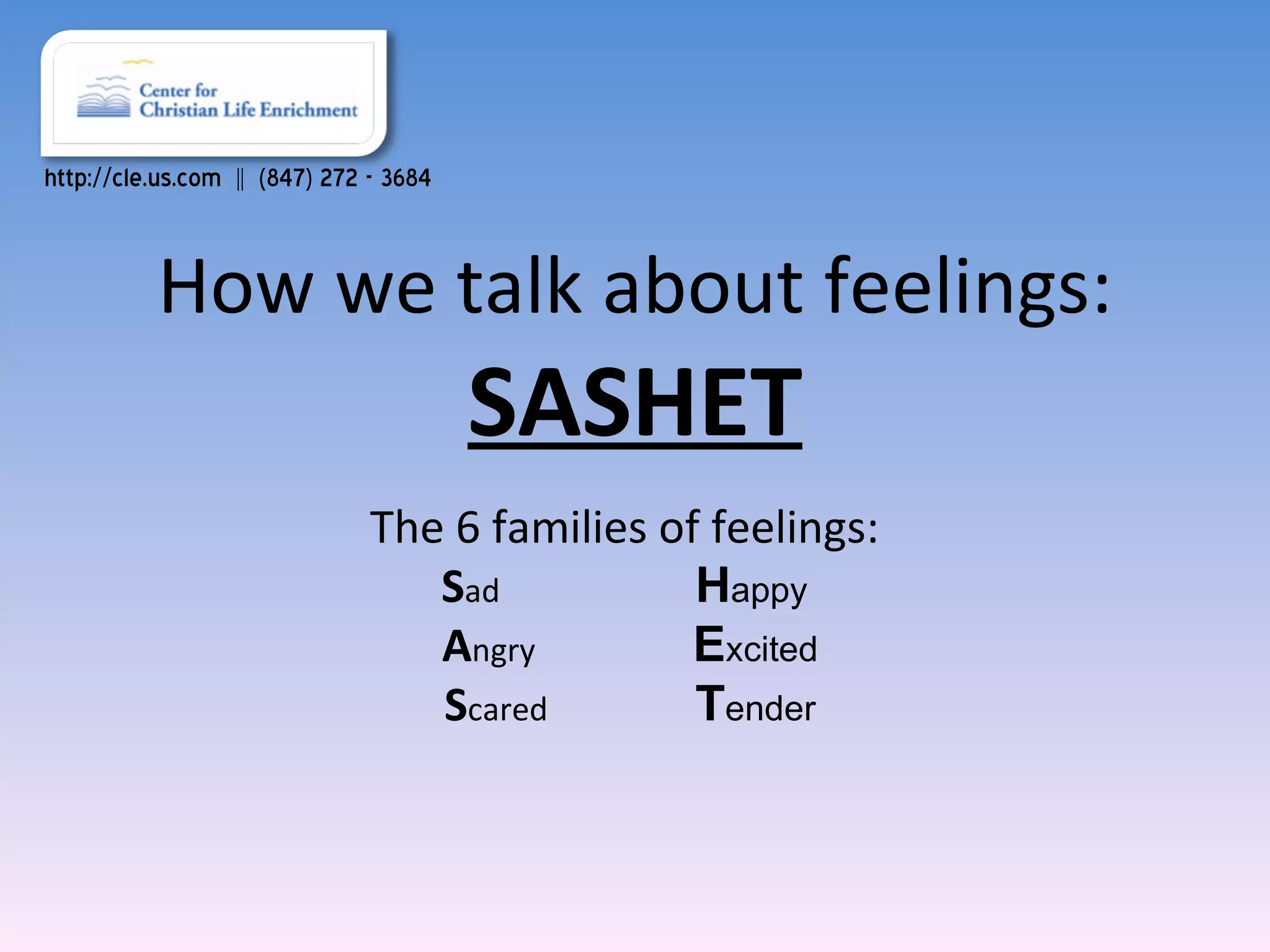 Emotionally Healthy From a Christian Counseling Perspective | PPT