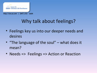 Emotionally Healthy From a Christian Counseling Perspective | PPT