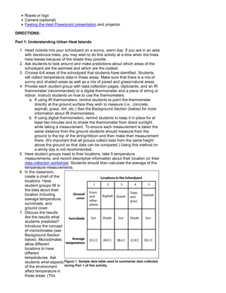 Feeling The Heat (UCAR) | PDF | Weather | Science