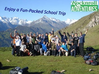 Feel the Excitement of an Outdoor School Trip | PPTX