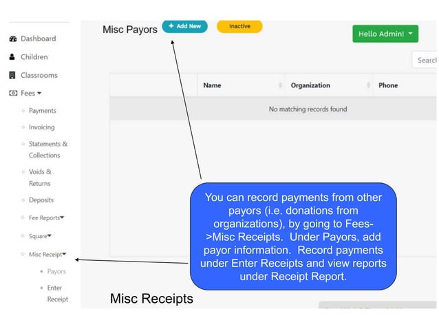 Fees Deposits Voids and Misc Receipts.ppt