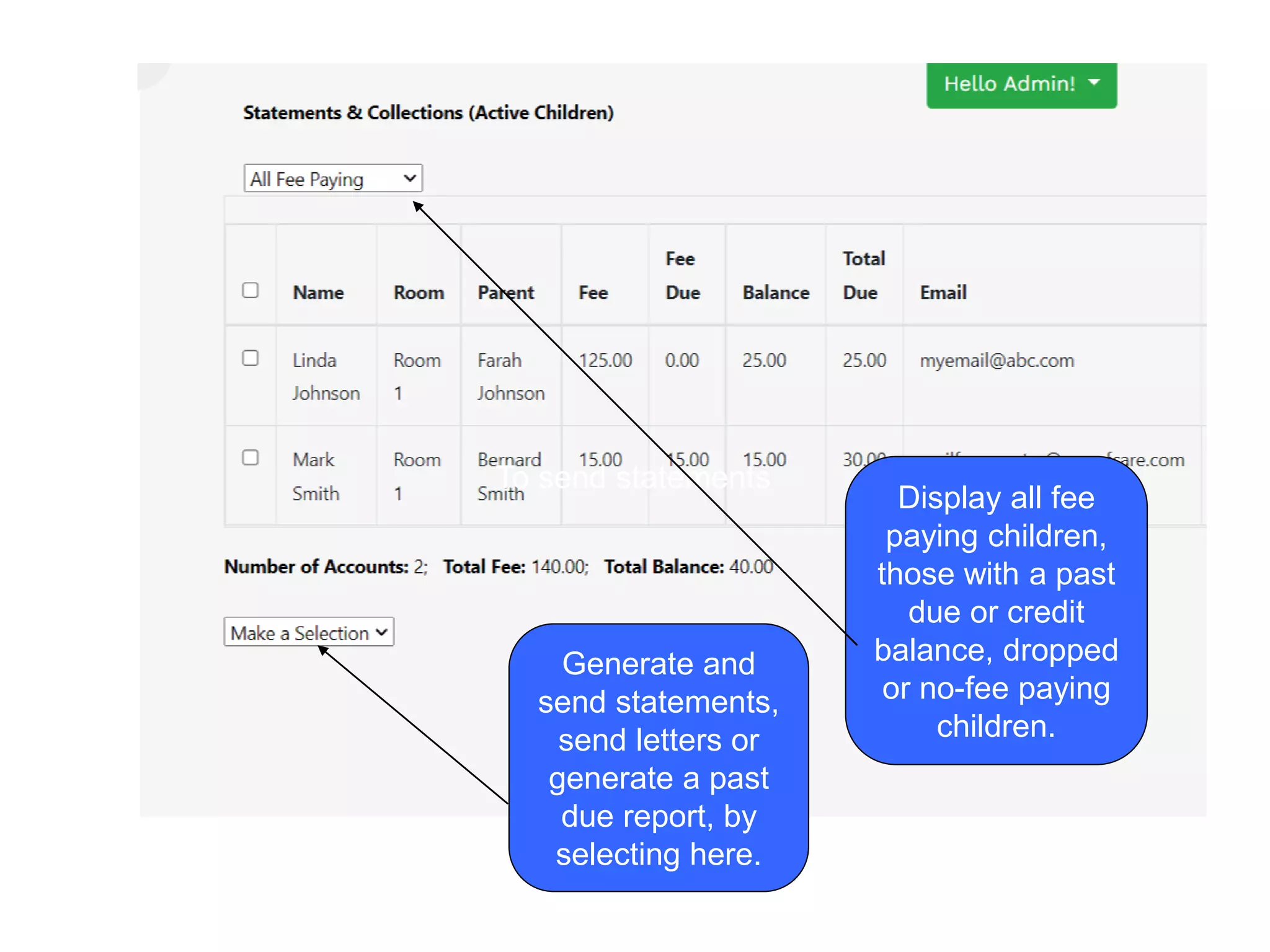Fees Statements and Reports.ppt | Business and Finance